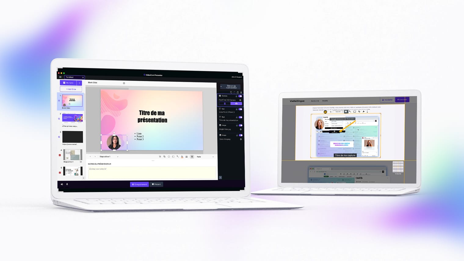 VideoCom - Pack de 2 outils incroyables pour communiquer visuellement