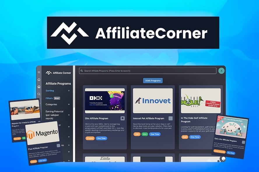 Affiliate Corner - Accède à plus de 3000 programmes d'affiliation