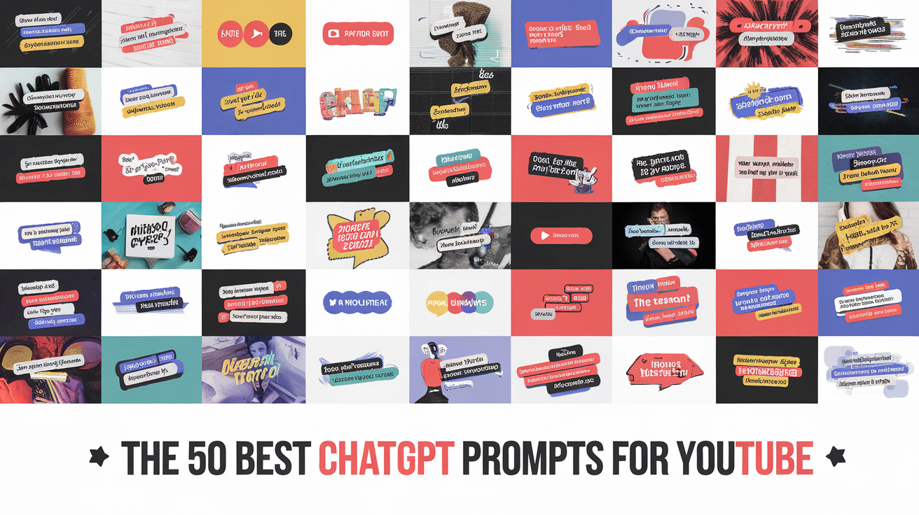 Les Meilleurs Prompts ChatGPT pour YouTube - Incontournables